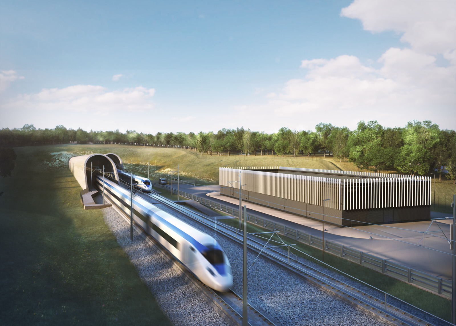 Integration of the HS2 rail line within the Colne Valley Western Slopes ...