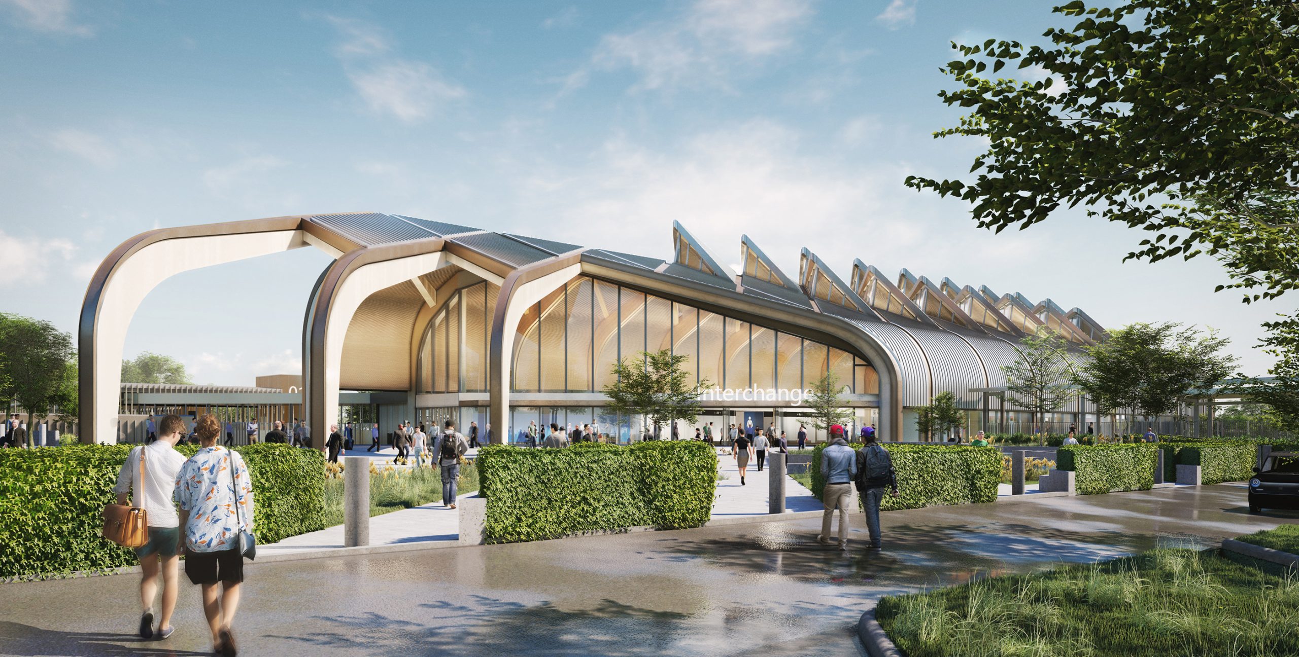Interchange station - HS2