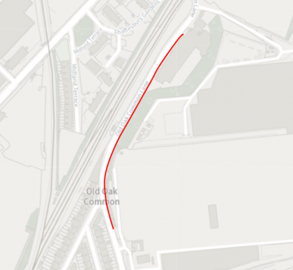 Notice of extended working hours for piling on Old Oak Common Lane - HS2