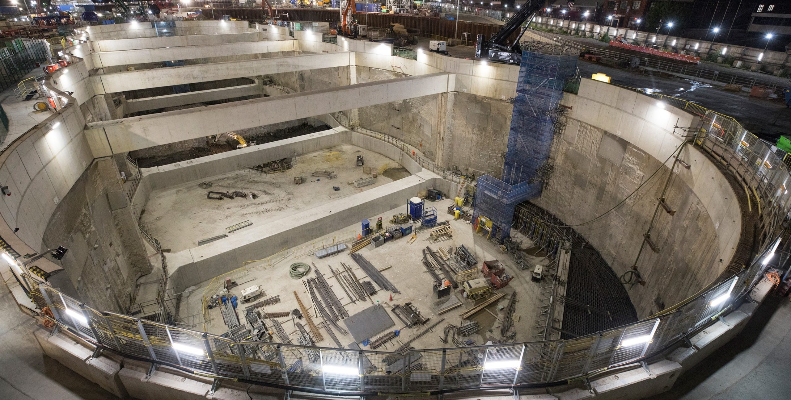 Victoria Road Crossover Box and Ancillary Shaft - HS2